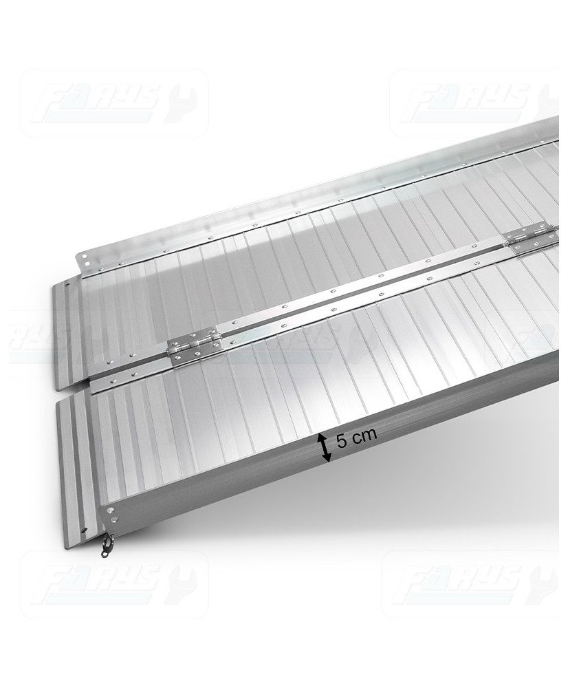 FR9210 Rollstuhlrampe klappbar Alu Auffahrrampe Verladerampe Rampe ...
